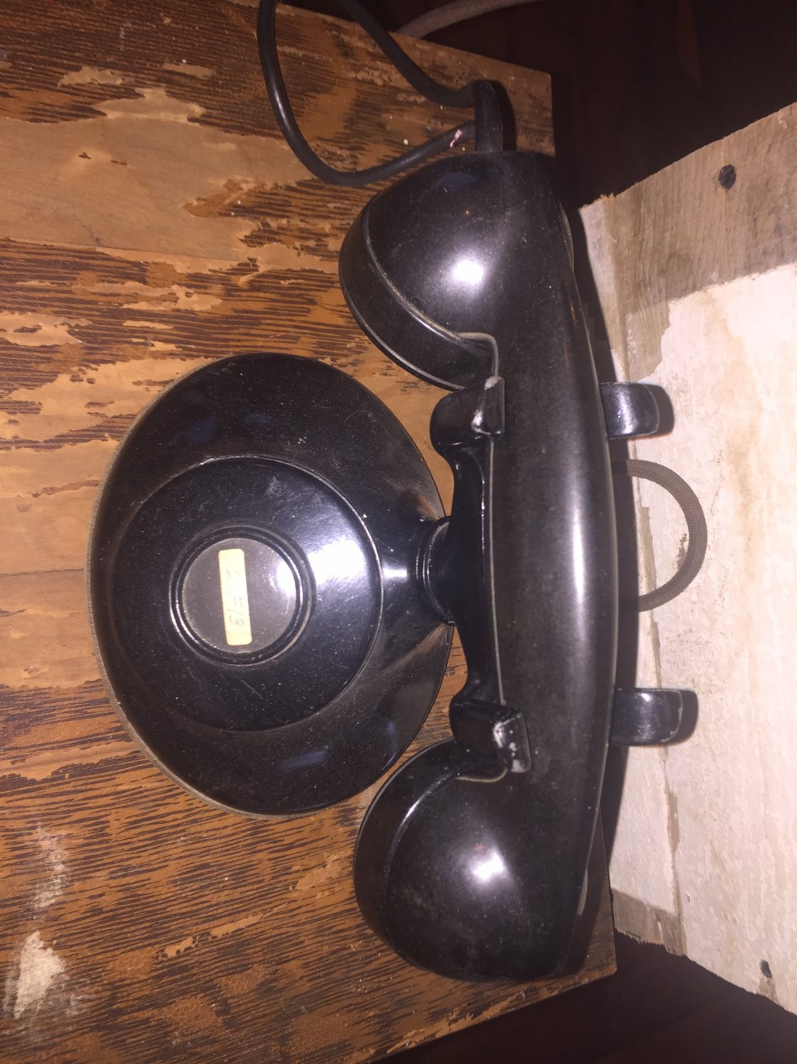 Antique Bakelite Desk Phone and Oak Ringer Box Which Was | Etsy