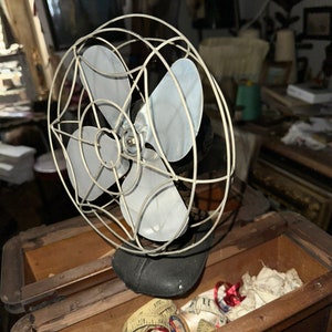 Vintage Mastercraft Fan, 9” Cage Made in USA, Works - Etsy