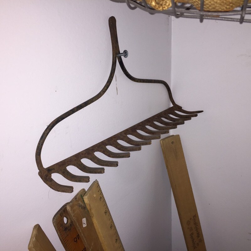 Vintage Rake - Etsy