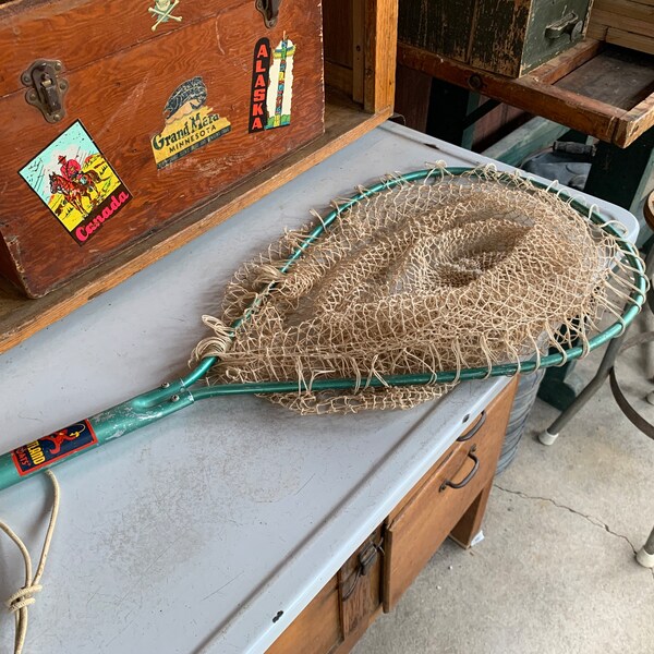 Vintage Fishing Net - Etsy