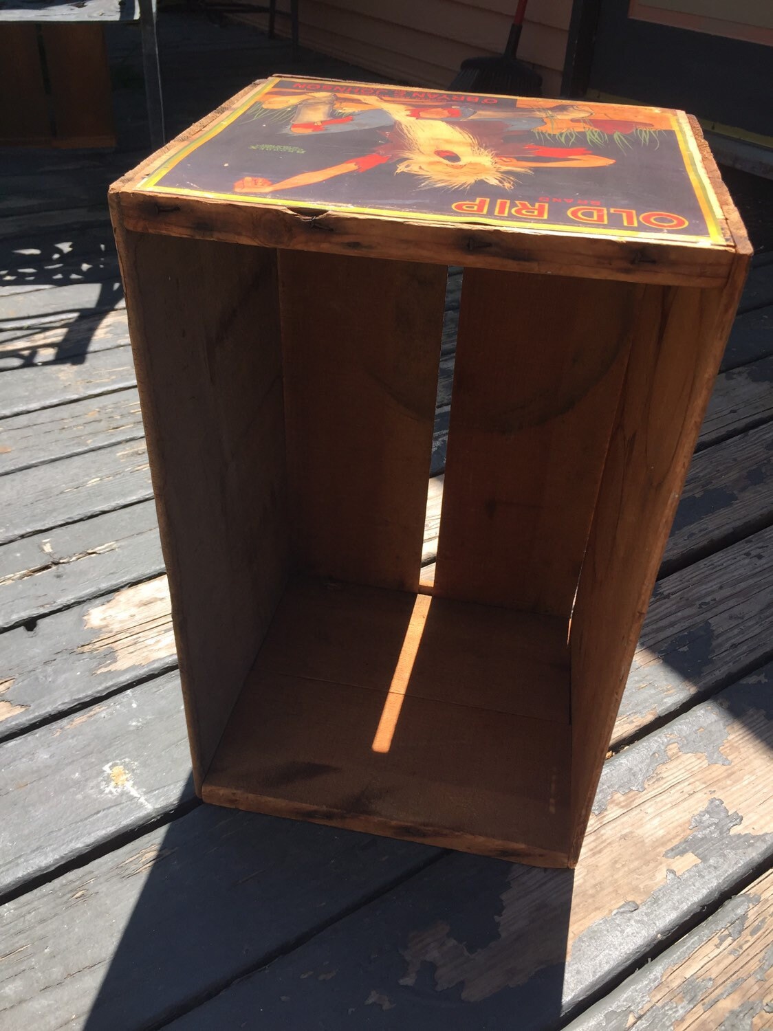 Vintage Old Rip Fruit Crate/Box O'Bryan and Johnson | Etsy