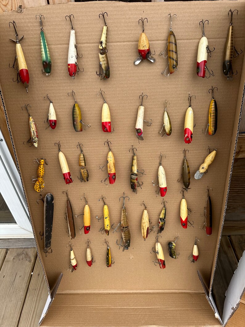 Antique/vintage Wooden Fishing Lure, Tackle, Gear, Freshwater ...