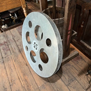 Extra Large Film Reel/ Goldberg Brothers Inc/27”/movie Reel/ Vintage ...