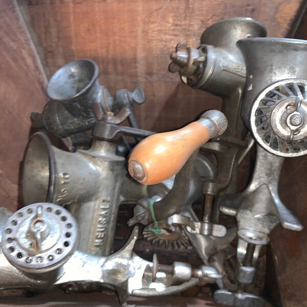 Vintage Meat Grinder - Etsy