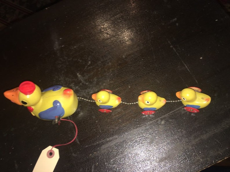 Vintage 1960s Cute Wind up Duck Family of 4 C. Works Well | Etsy