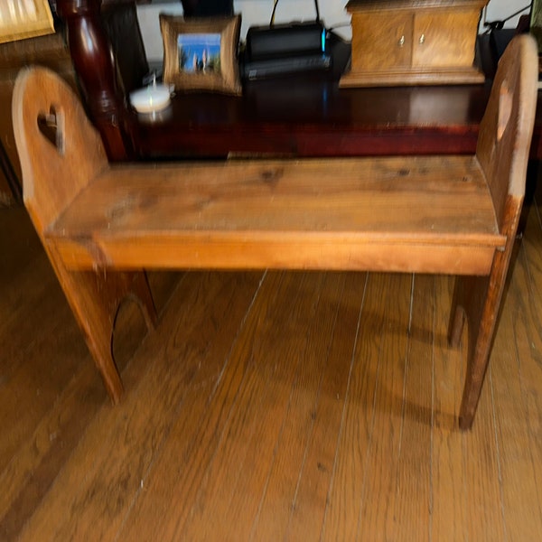 Primitive Bench - Etsy