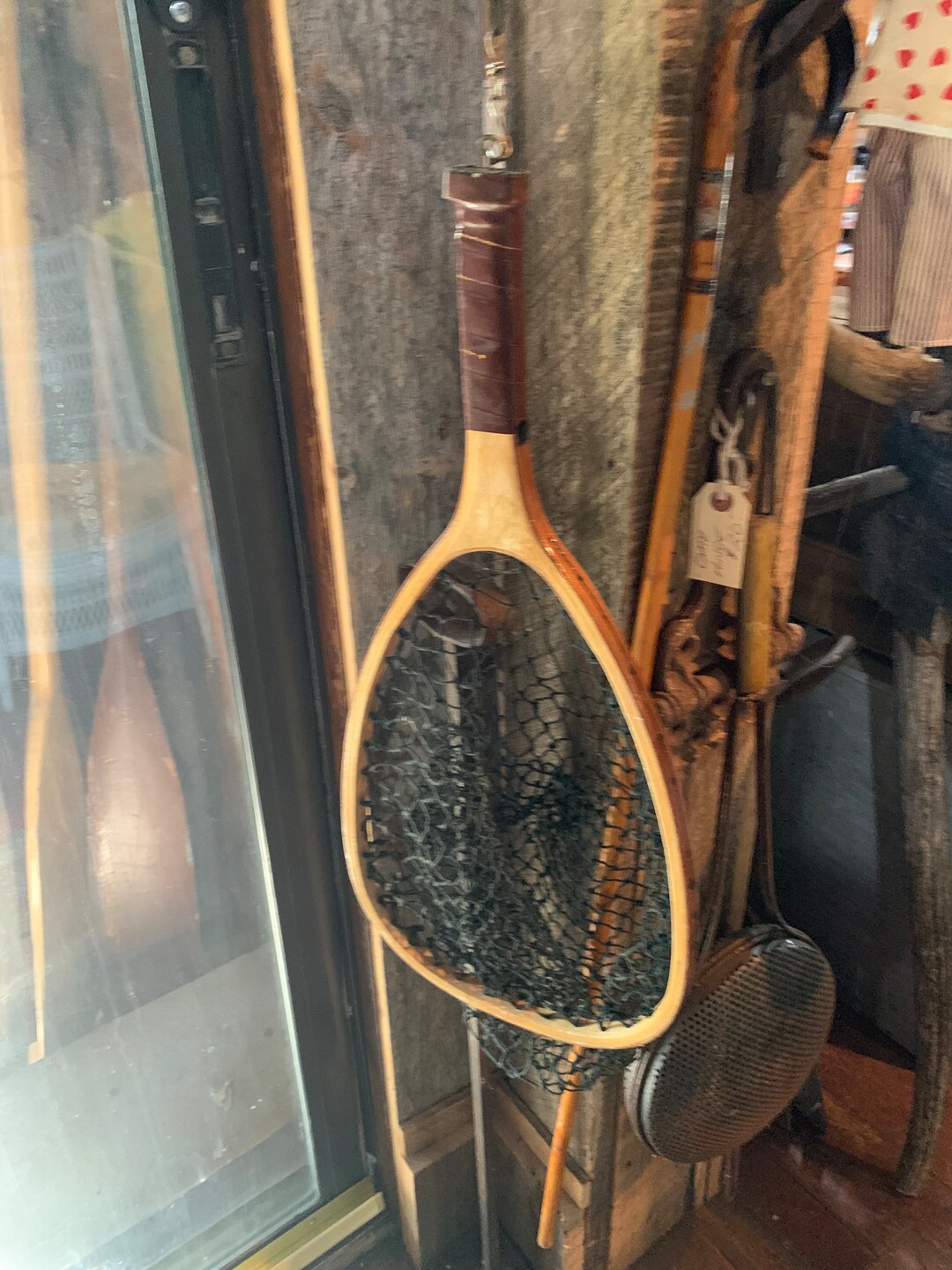 Vintage Fishing Net Approx 10 X 15 Inch Opening - Etsy