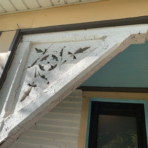 Pretty Pair C1880 Victorian Gingerbread Porch OR Eave Corbel Brackets ...