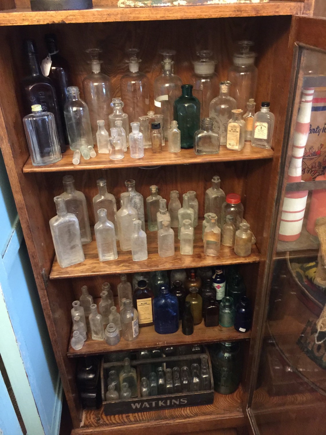 Vintage Pharmacy Glass Bottles Approximately 1920's to - Etsy
