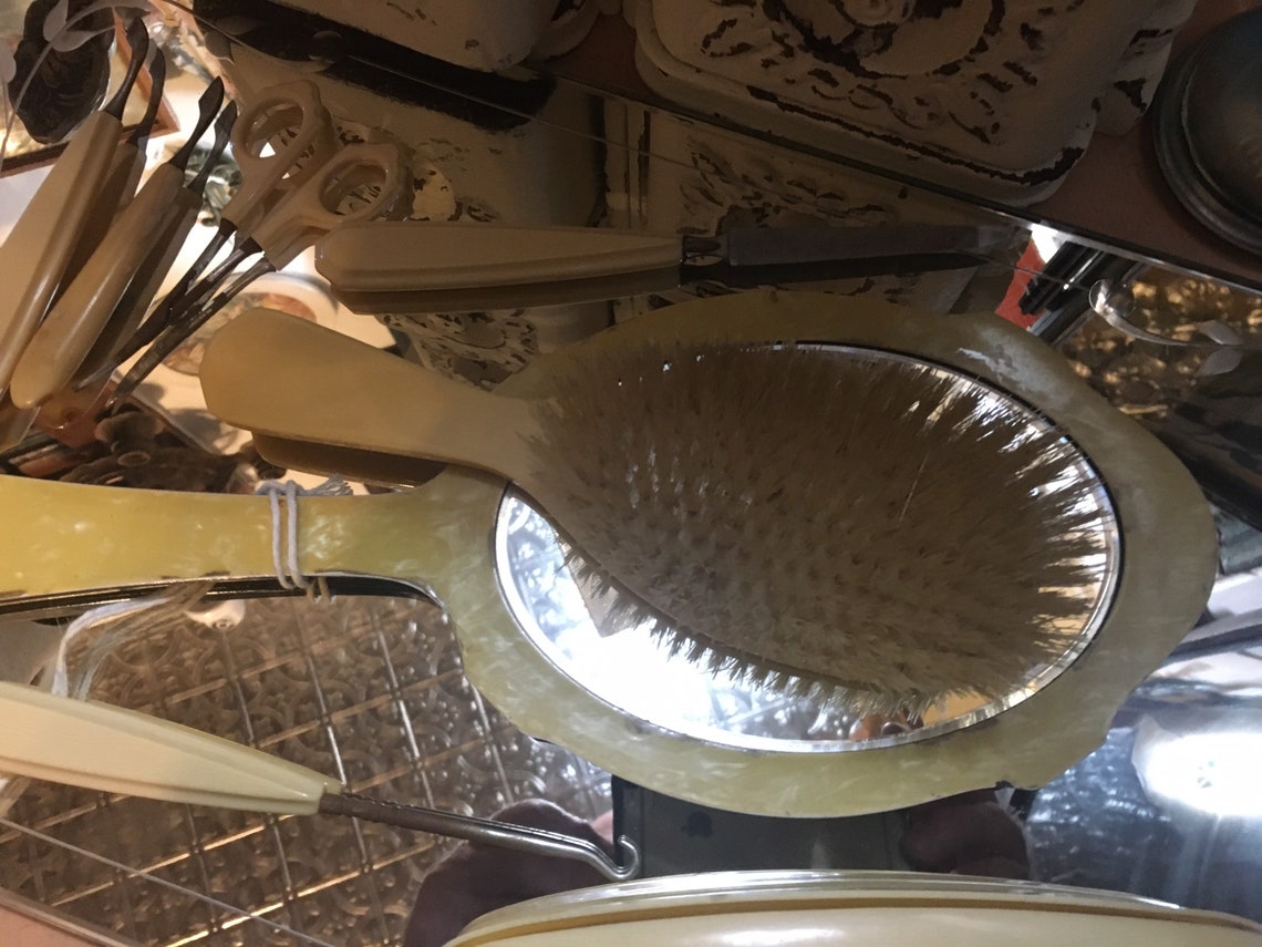 Vintage 1940/50s Vanity Set Great Condition Numerous Pieces - Etsy