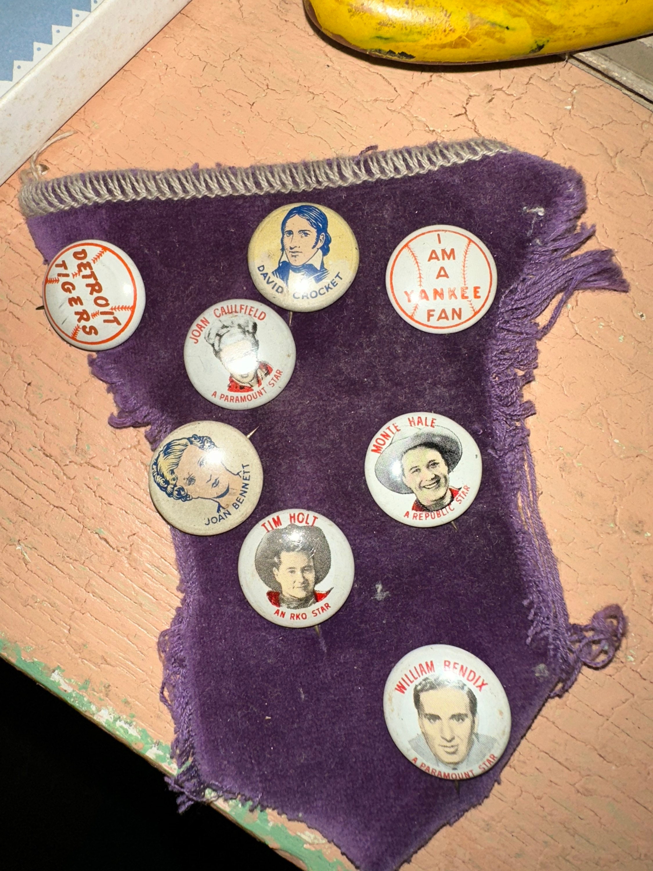 Vintage Cracker Jack Pins Hollywood Movie Stars Pinback Actors - Etsy