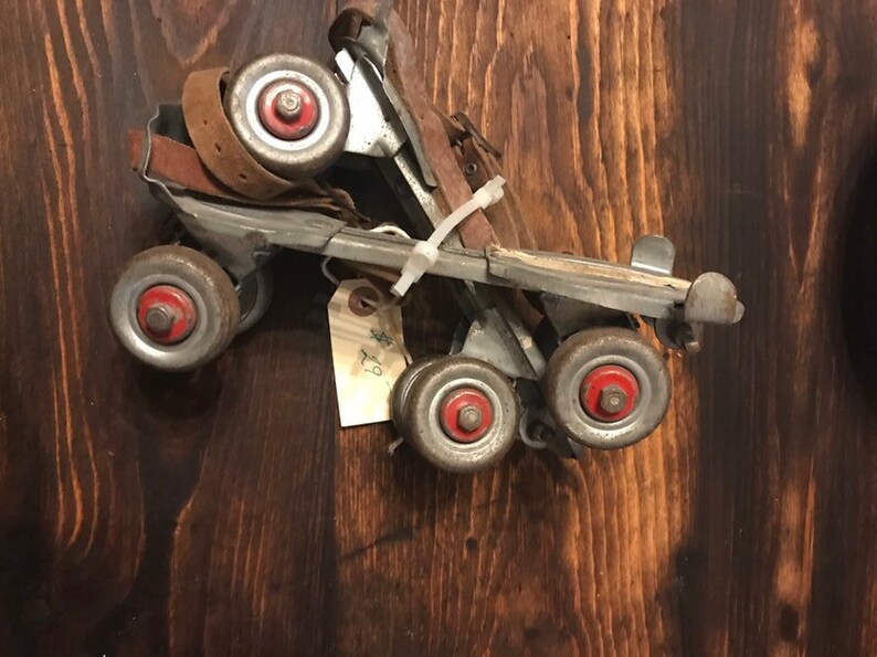 Vintage Sidewalk Metal Roller Skates Mid 50's Working | Etsy