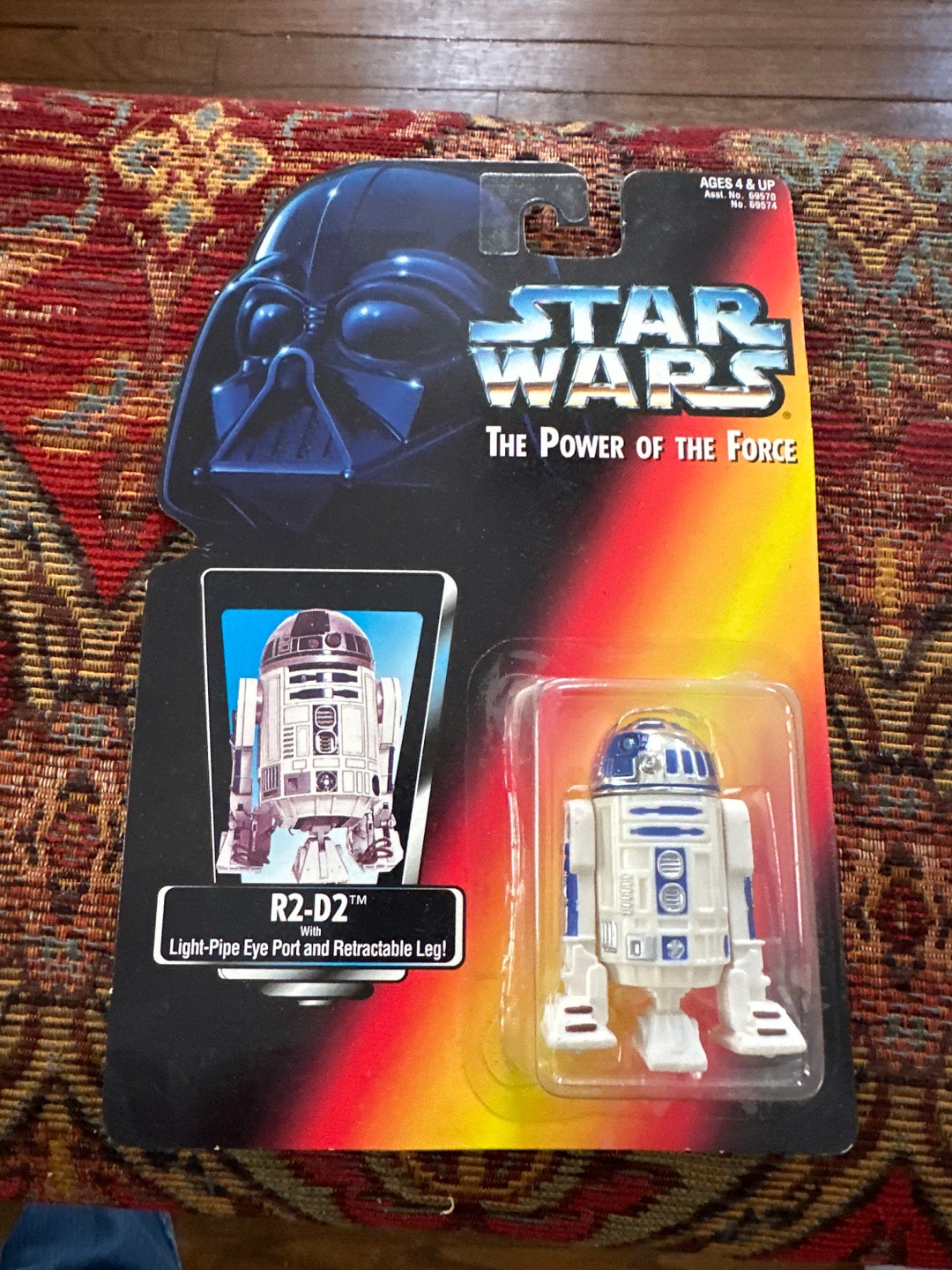 R2-D2 W/retractable Leg Star Wars - Power of the Force Action Figure ...