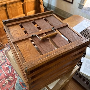 Primitive Early 1900's WOODEN EGG CRATE, Many Available, Listing is for ...