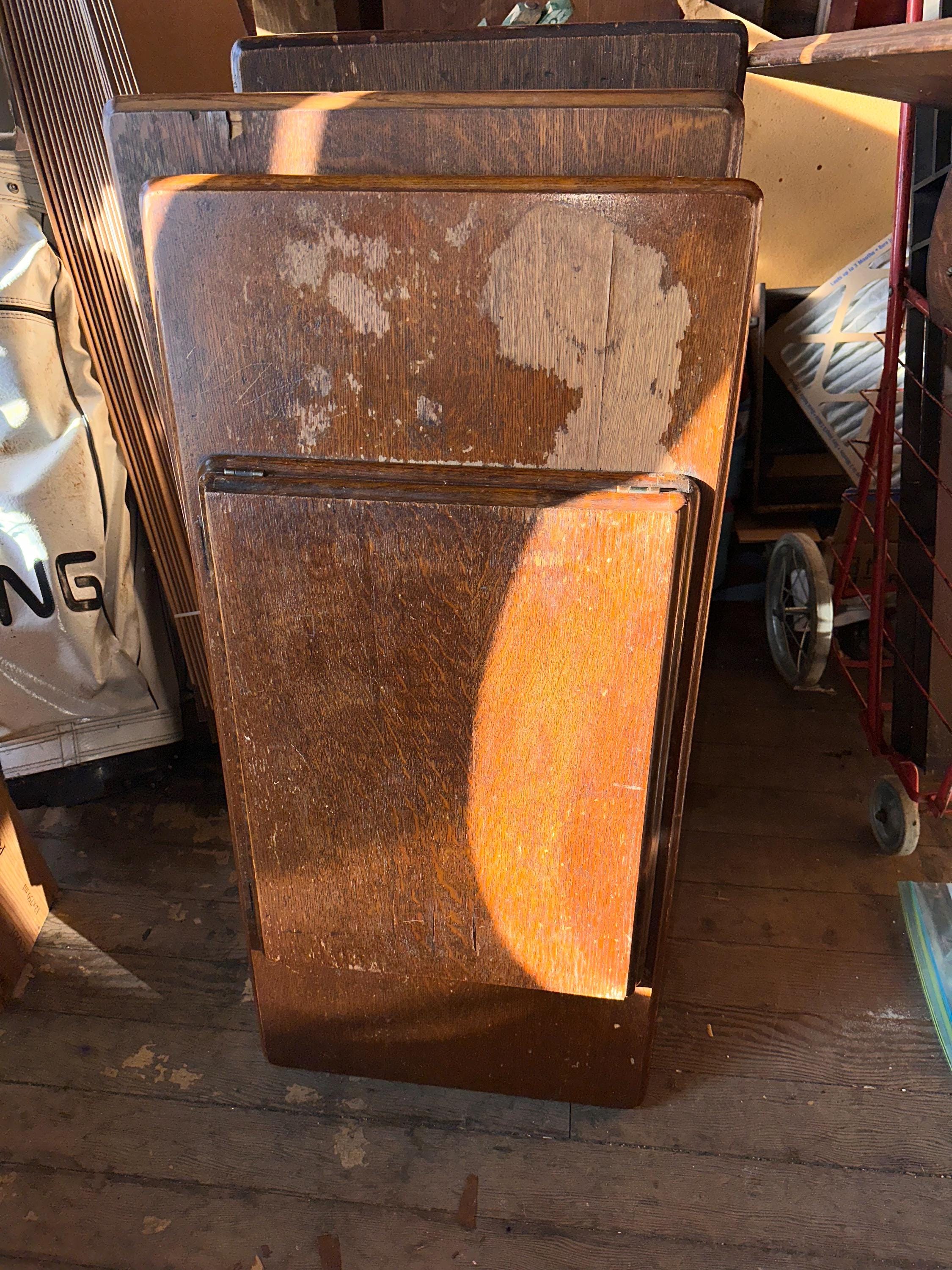 Antique Singer Mfg Co. Sewing Machine Wood Top Only, No Sewing Machine ...