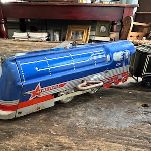 1930's Hafner Metal Train Set 4 Pieces - Etsy