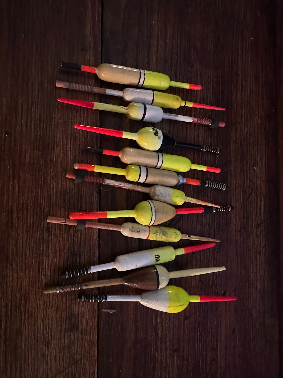 Vintage Set of 12 Fishing Bobbers From the 70s, Great Collection - Etsy