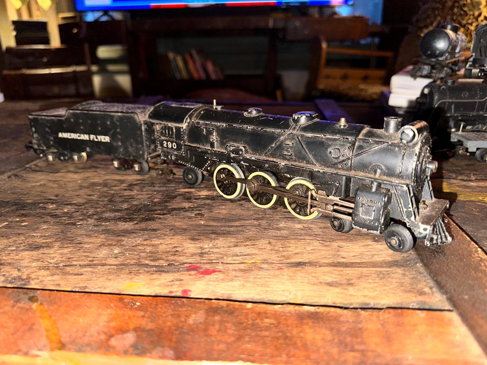 American Flyer #290 Steam Locomotive & Tender - Etsy
