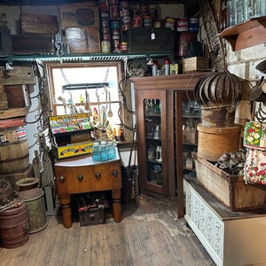 Large Fantastic Butcher Block Island/stand From Butcher Shop in Chicago ...