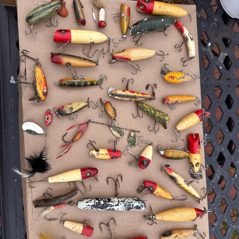 Fishing Lures Old Antique - Etsy