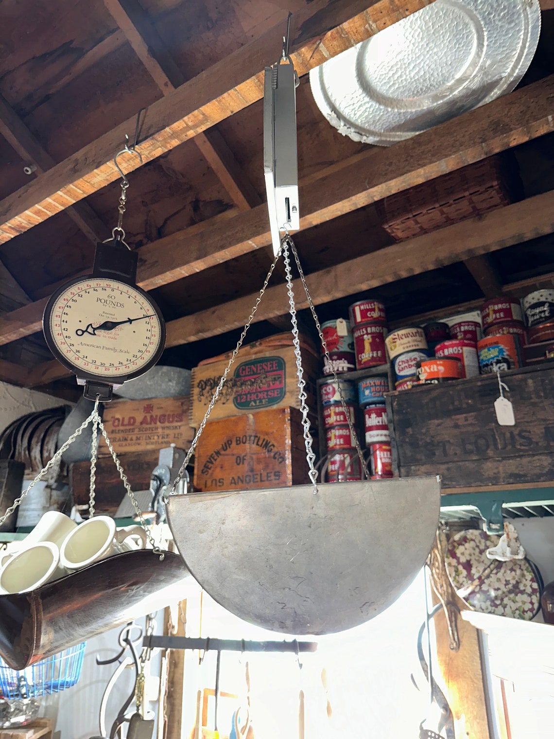 Vintage, Hanson's Scale, Hanging, 20 Lbs Capacity, Chicago, Illinois ...