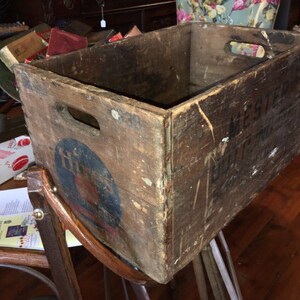 Rare, Antique Hires Root Beer Wood Crate Box, Made in USA, Great ...