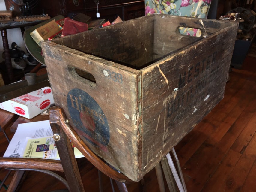 Rare Antique Hires Root Beer Wood Crate Box Made in USA | Etsy