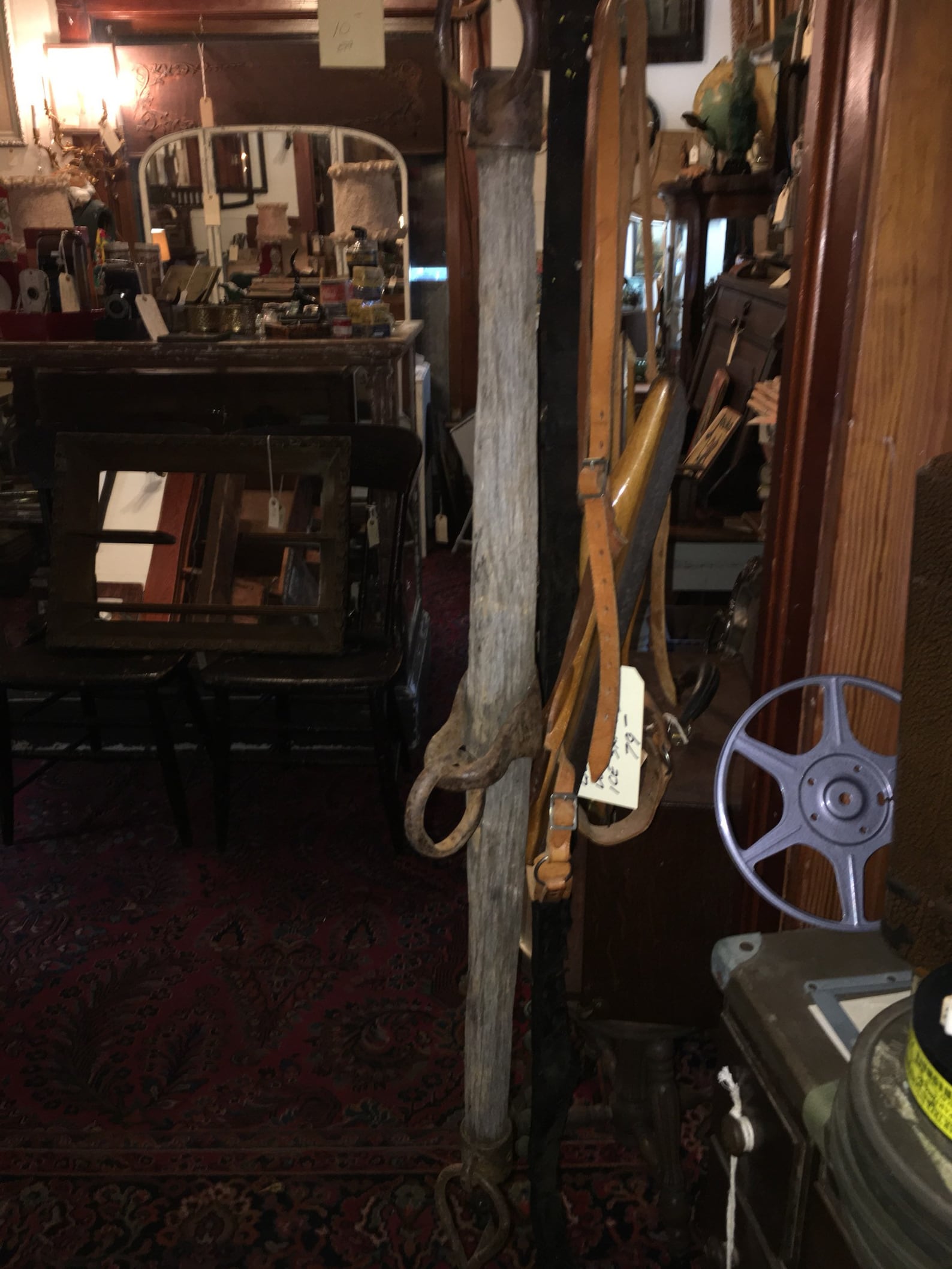 Antique Single Tree Horse Yoke Original Natural Wood, Old Wagon or Cart ...