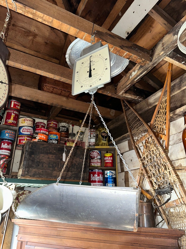 Vintage, Hanson's Scale, Hanging, 20 Lbs Capacity, Chicago, Illinois ...