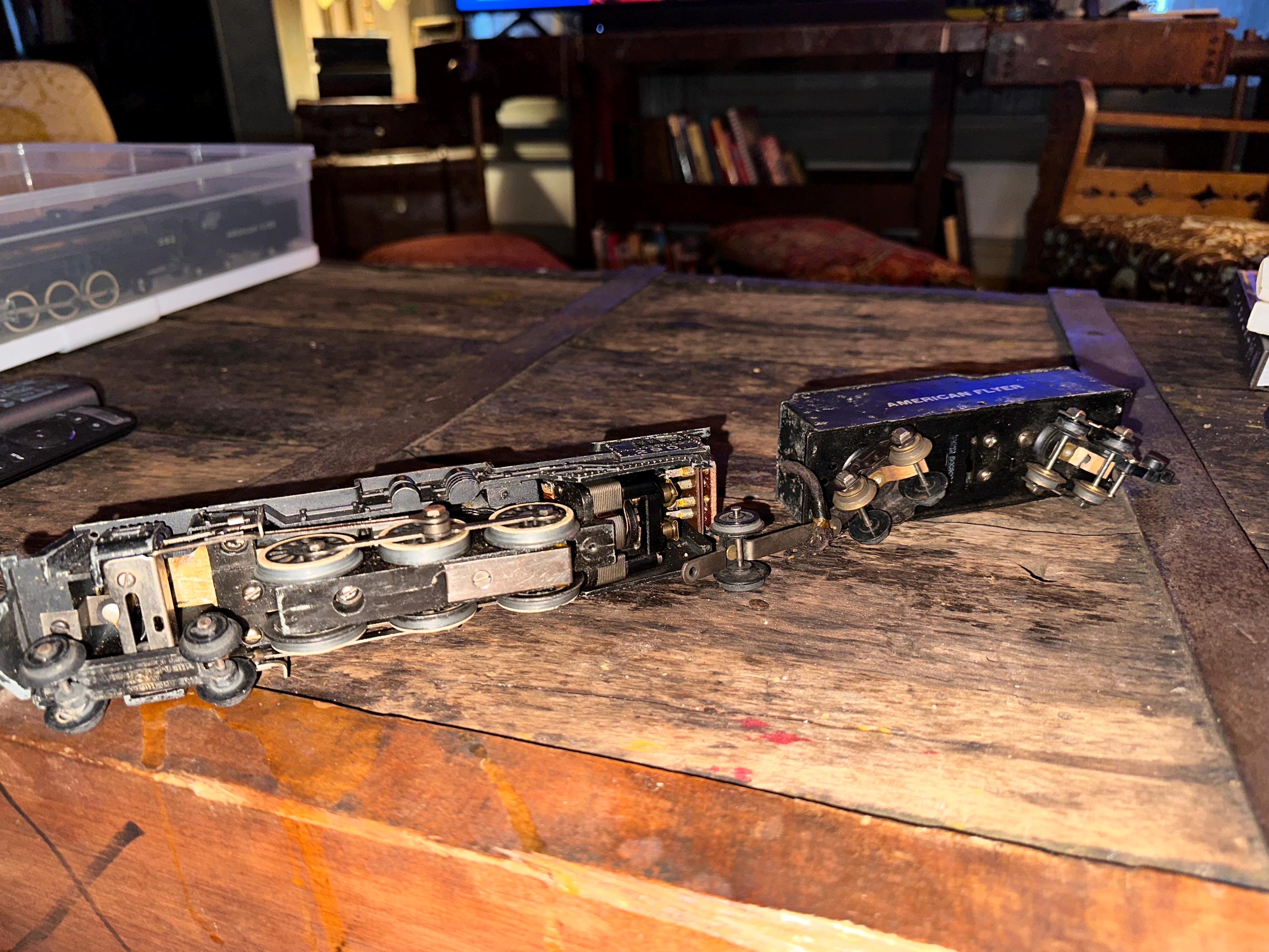 American Flyer #290 Steam Locomotive & Tender - Etsy