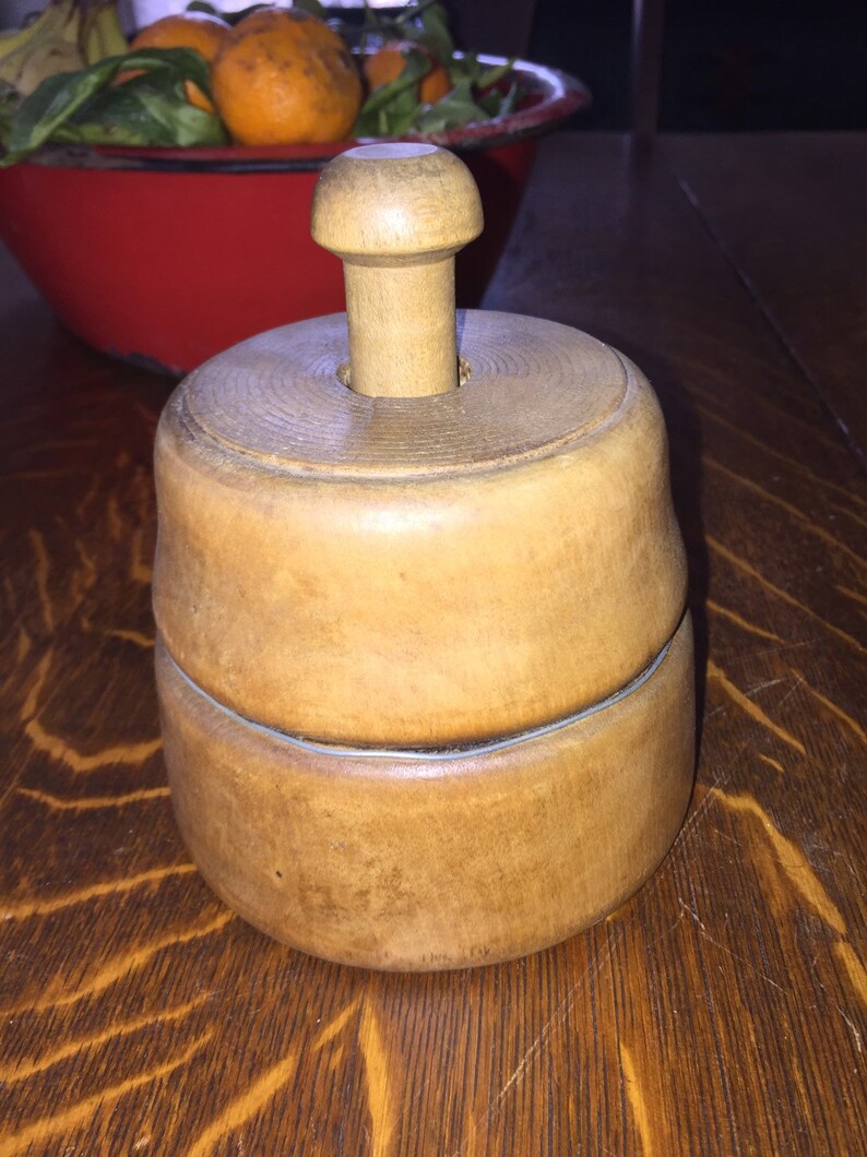 Large Antique Late 1800's Wooden Butter Mold Usable but - Etsy