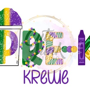 Pre K Krewe Png Digital Download - Etsy