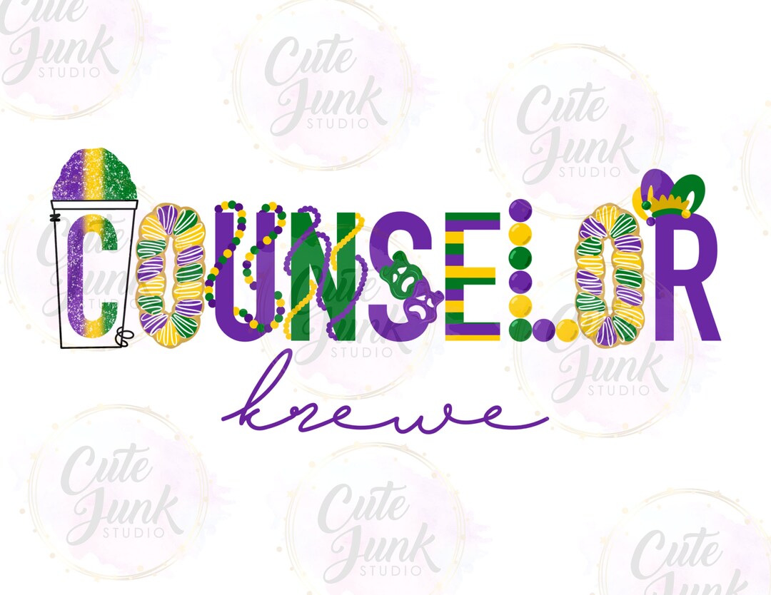 Counselor Krewe Png Digital Download - Etsy