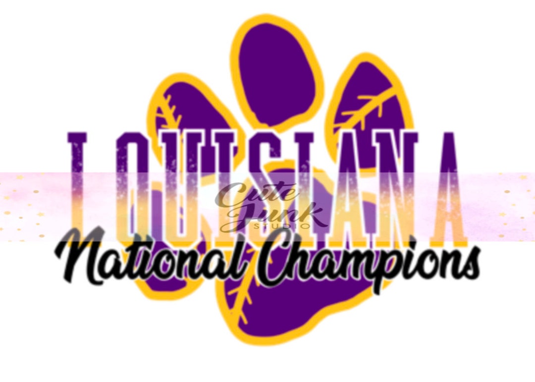 POCKET SIZE LSU Baseball Champs Png Digital Download - Etsy