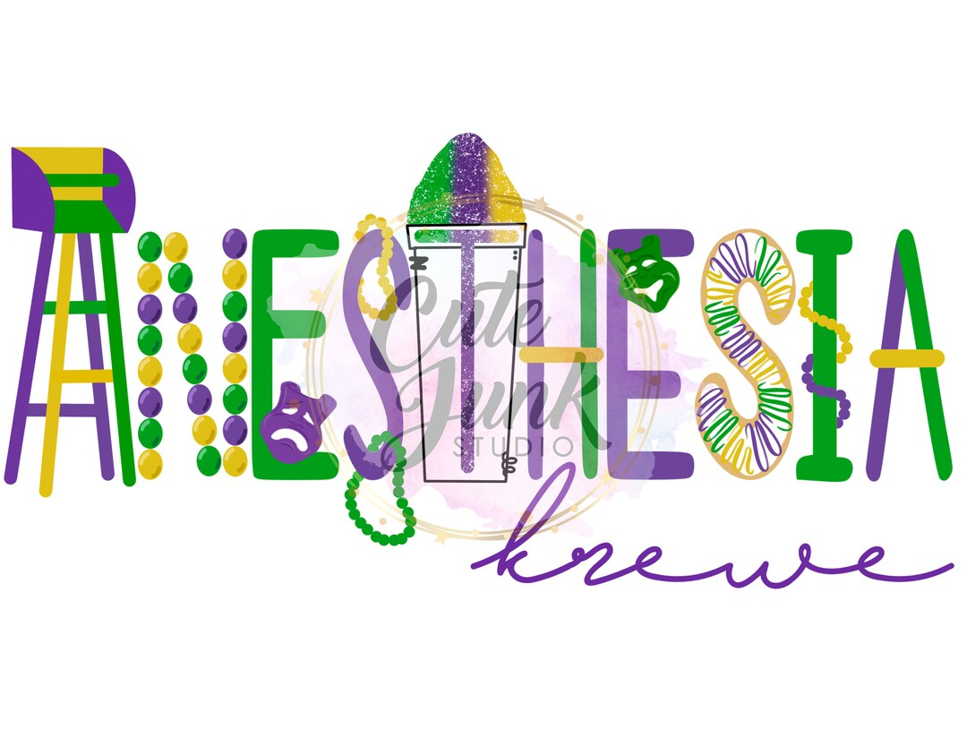 Anesthesia Krewe Png Digital Download - Etsy