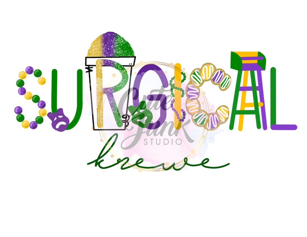 Surgical Krewe Png Digital Download - Etsy