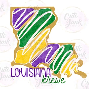 Louisiana Krewe Png Digital Download - Etsy