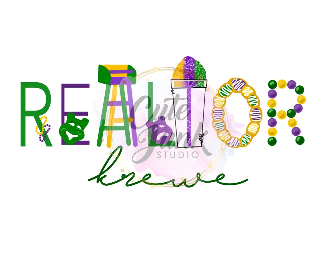 Realtor Krewe Png Digital Download - Etsy
