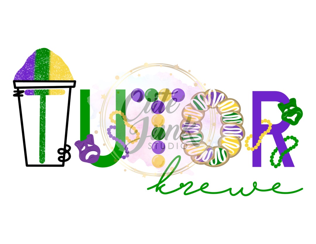 Tutor Krewe Png Digital Download - Etsy