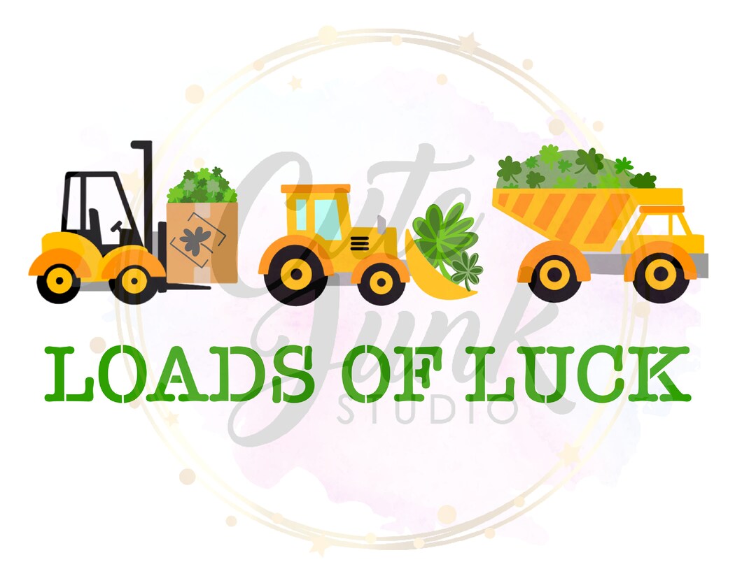 Loads of Luck PNG Digital File - Etsy