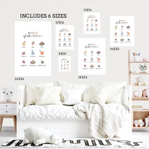 Digital File Kids Fruit of the Spirit Christian Homeschool Classroom ...