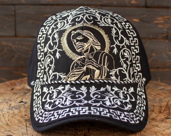 San Judas Tadeo Hat Adjustable St Jude Faith Hat Embroidered Patch ...