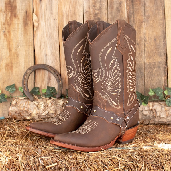 Womens Pointed Toe Cowboy Boots - Etsy