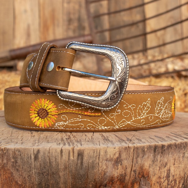 Sunflower Belt - Etsy