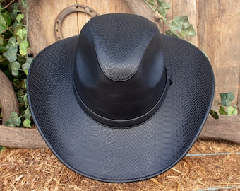 Snake Cowboy Hat - Etsy