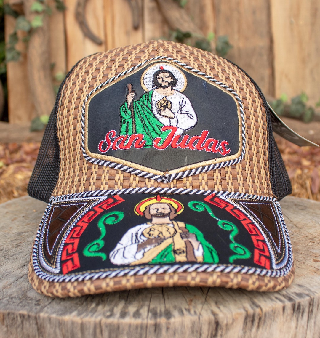 SAN JUDAS St Jude Embroidered SNAPBACK Adjustable Hat Trucker Cap - Etsy