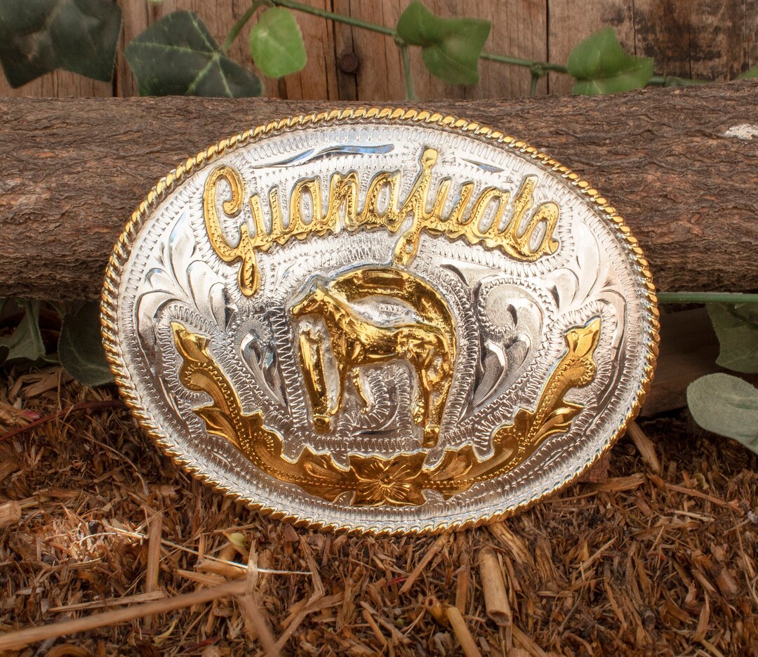 GUANAJUATO MEXICO Mariachi HORSE Engraved Cowboy Western Horseshoe ...
