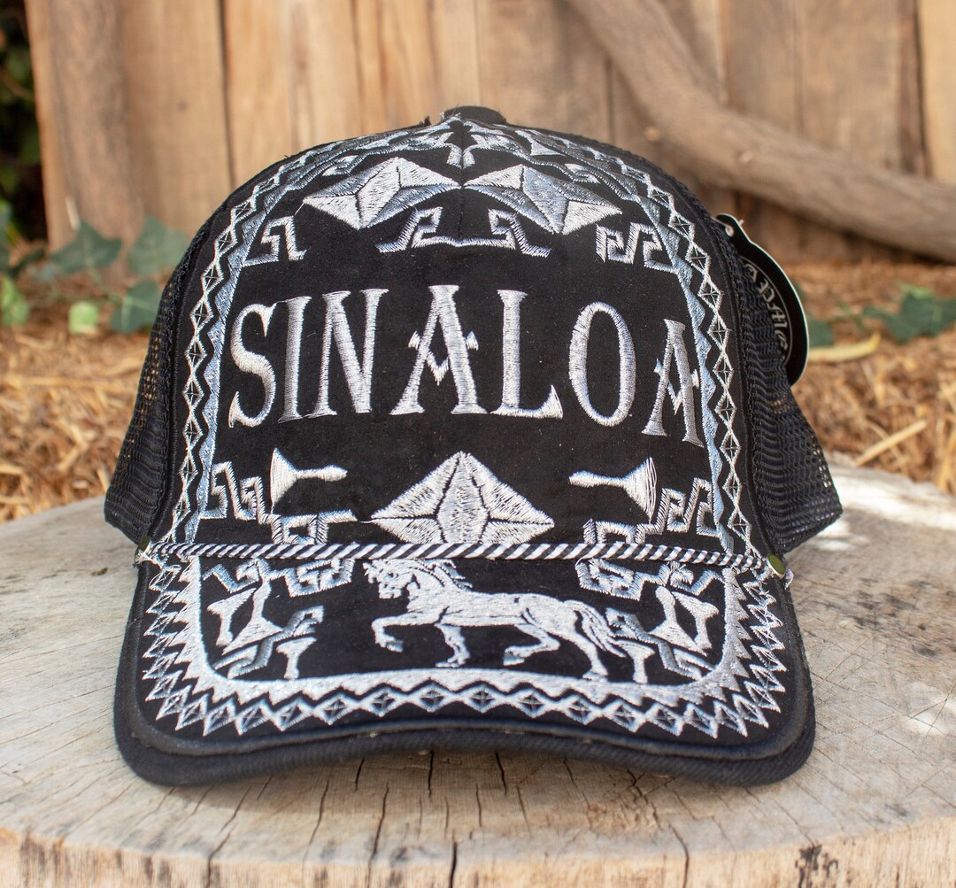 SINALOA HORSE Caballo EMBROIDERED Hat Adjustable Trucker Western Cap - Etsy