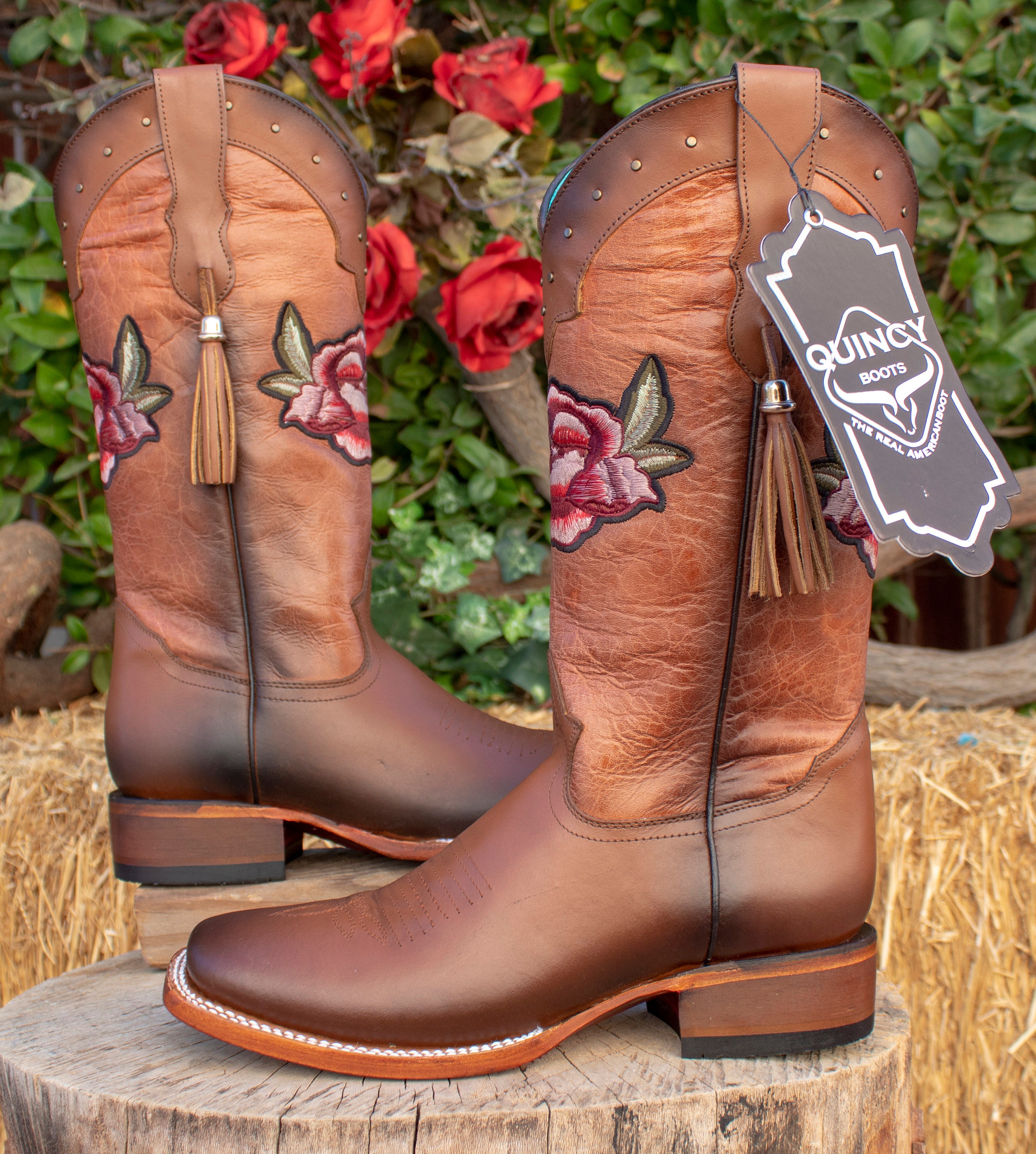 Cute Womens Brown Cowboy Boots