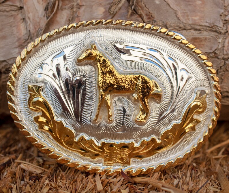 CHILDRENS TODDLER YOUTH Western Cowboy Horse Mini Belt Buckle - Etsy